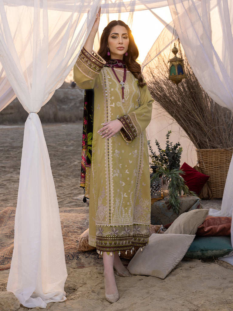 ARAISH | 3 Piece Luxury Lawn – Izel Apparel